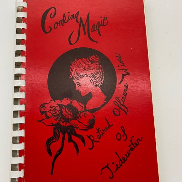 Kitchen | Vintage Cooking Magic Cookbook By Retired Officers Of ...